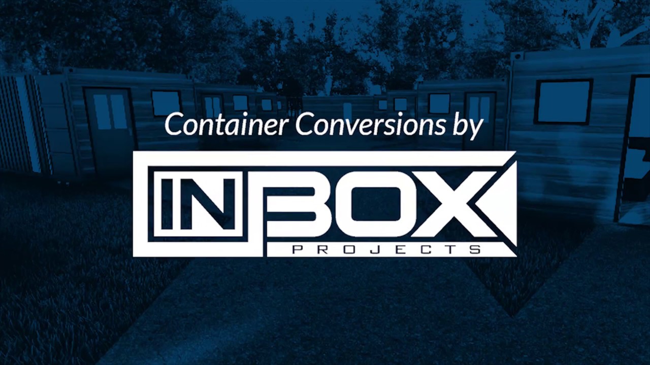 Shipping Container Holiday Home Pods by InBox Projects - YouTube
