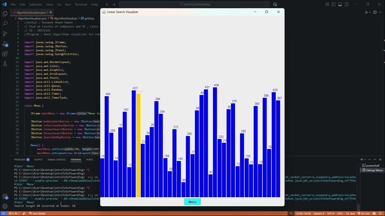 Algorithms Visualizer - YouTube