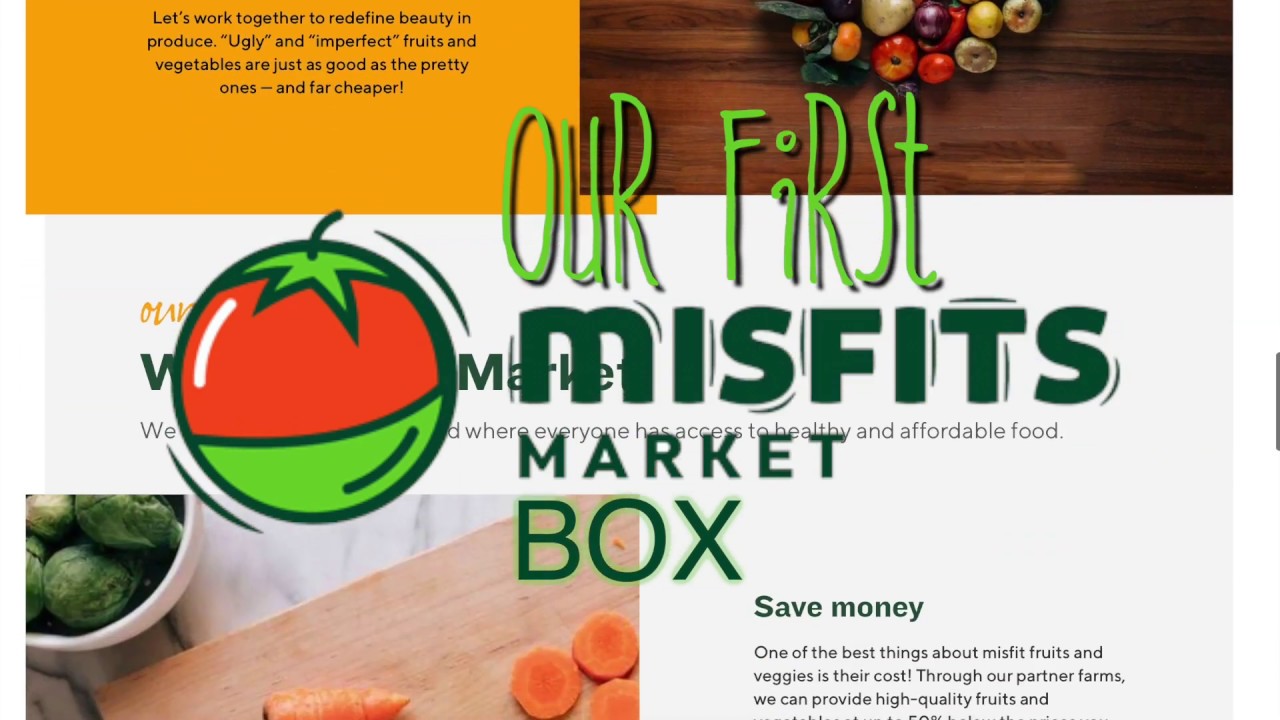 Our First MISFITS MARKET Box - YouTube