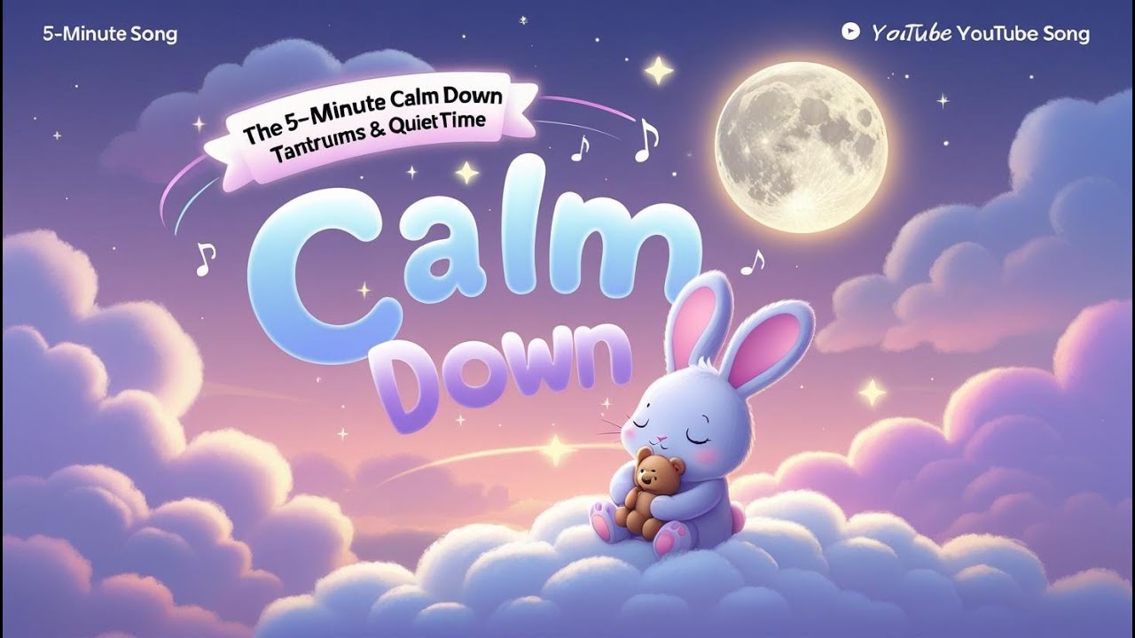 The 5-Minute CALM DOWN Song 😌 Perfect for Toddler Tantrums & Quiet Time ...