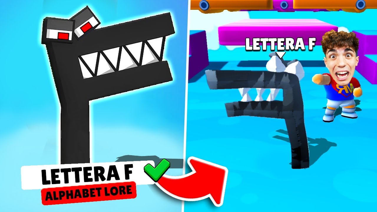 HO SHOPPATO LA SKIN SEGRETA DELLA LETTERA F di ALPHABET LORE su STUMBLE ...