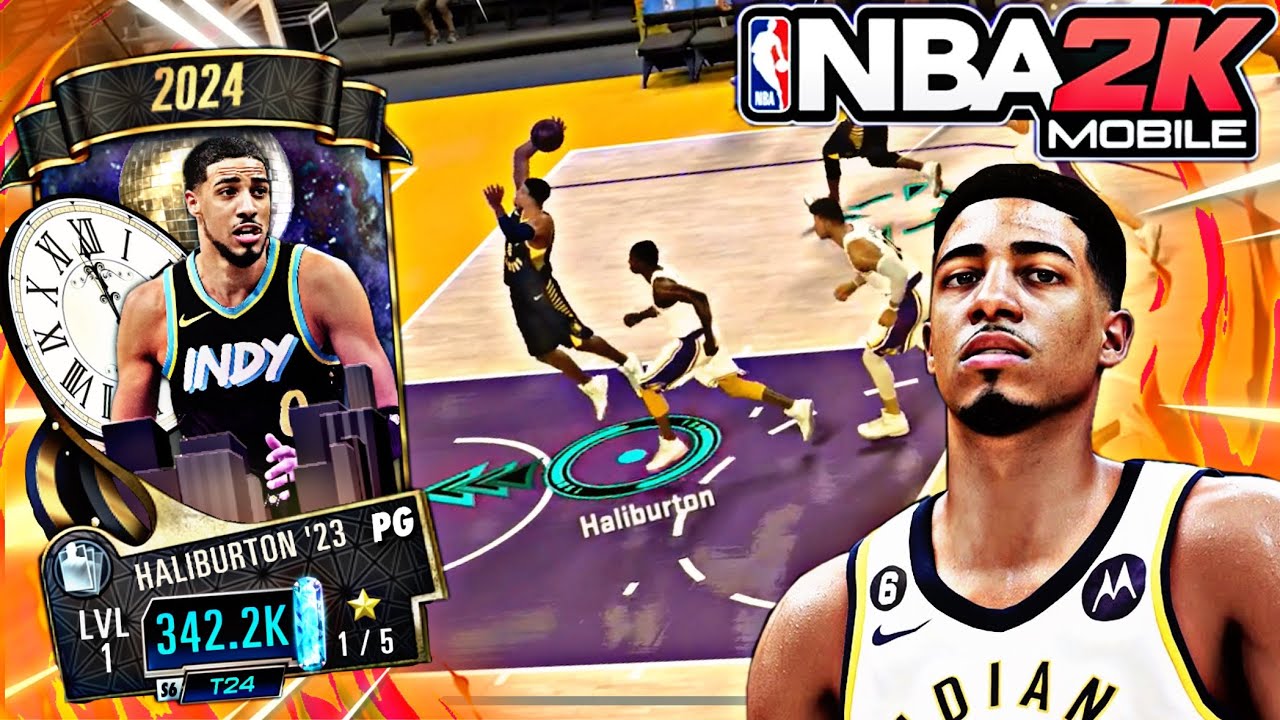 NBA 2K Mobile Mayhem with Tyrese Haliburton!🔥 - YouTube