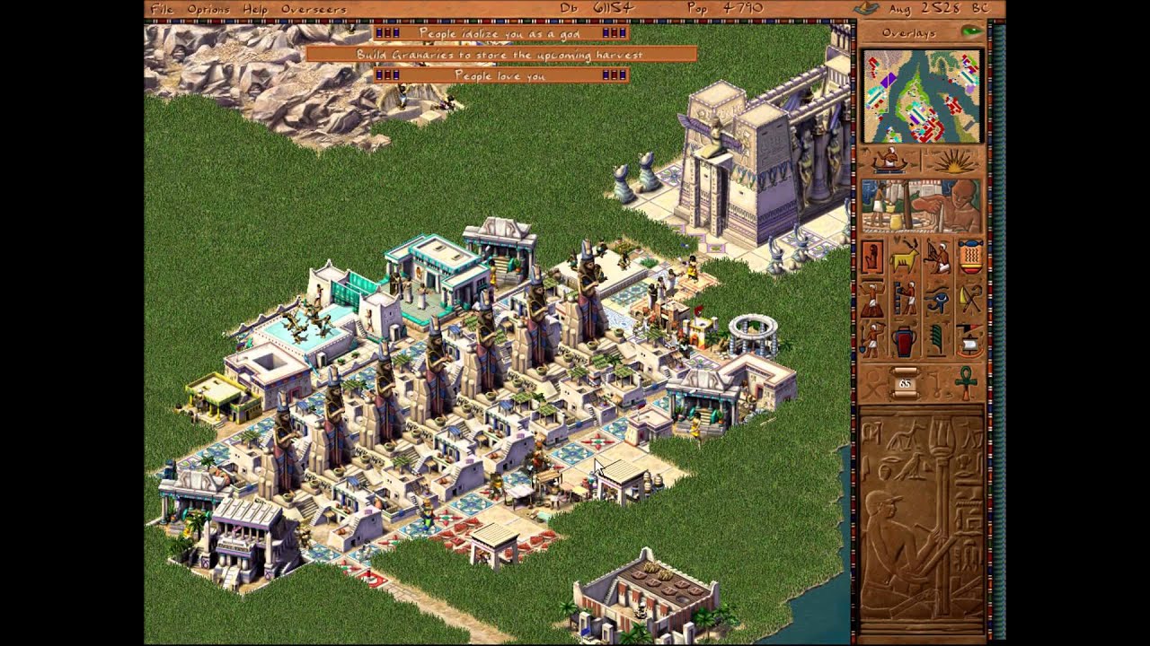 Pharaoh Walkthrough: Mission 13 - On (Heliopolis) [2/2] - YouTube