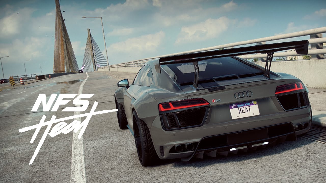 #10 RANDOM RACE / AUDI R8 V10 🚗💨🔥 / NFS HEAT - YouTube