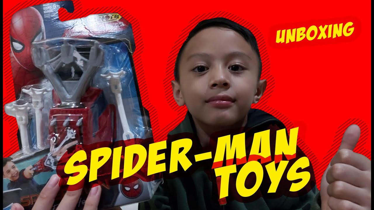 Mainan keren dari SPIDER-MAN ! - YouTube
