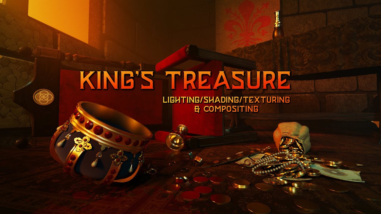 King's Treasure [Lighting/Shading/Texturing & Compositing] - YouTube