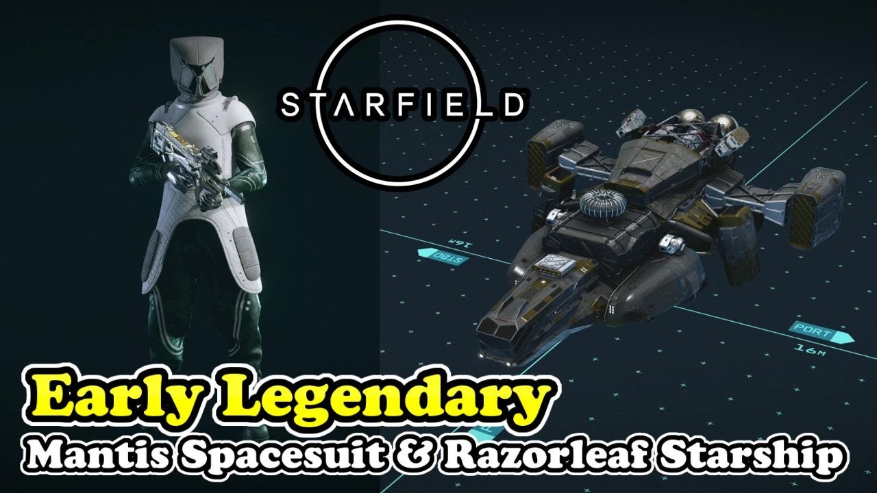 Starfield Legendary Mantis Spacesuit Location & Legendary Razorleaf ...