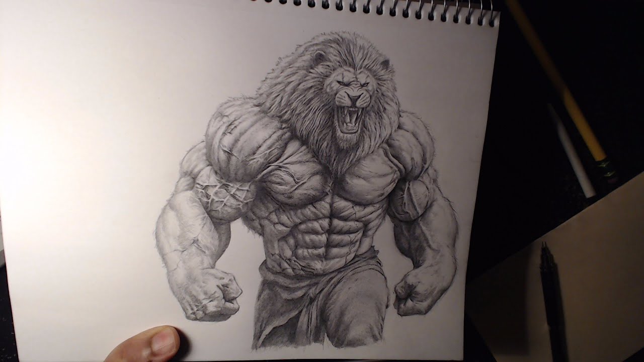 Altered Beast DETAILED sketch - YouTube