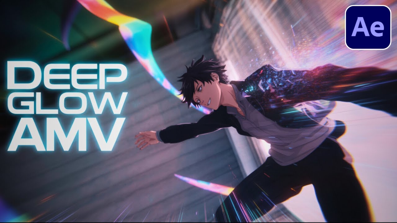 EASY AMV Transition in After Effects Using Deep Glow Plugin - YouTube