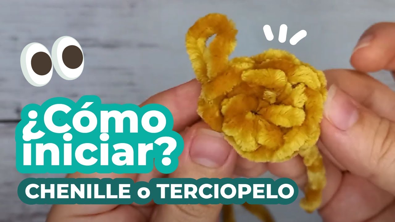 🧵 CURSO COMPLETO AMIGURUMI I Iniciar Amigurumis en Chenille/Terciopelo ...