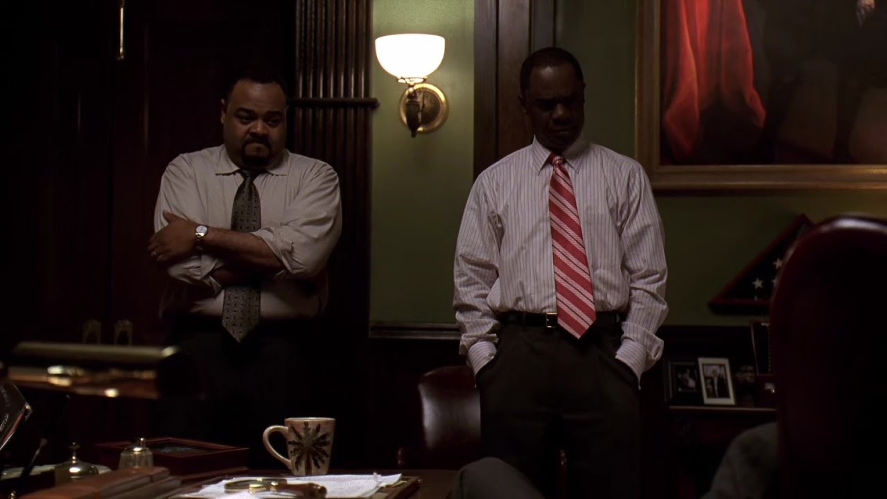 The Wire - Mayor Royce congratulates Carcetti - YouTube