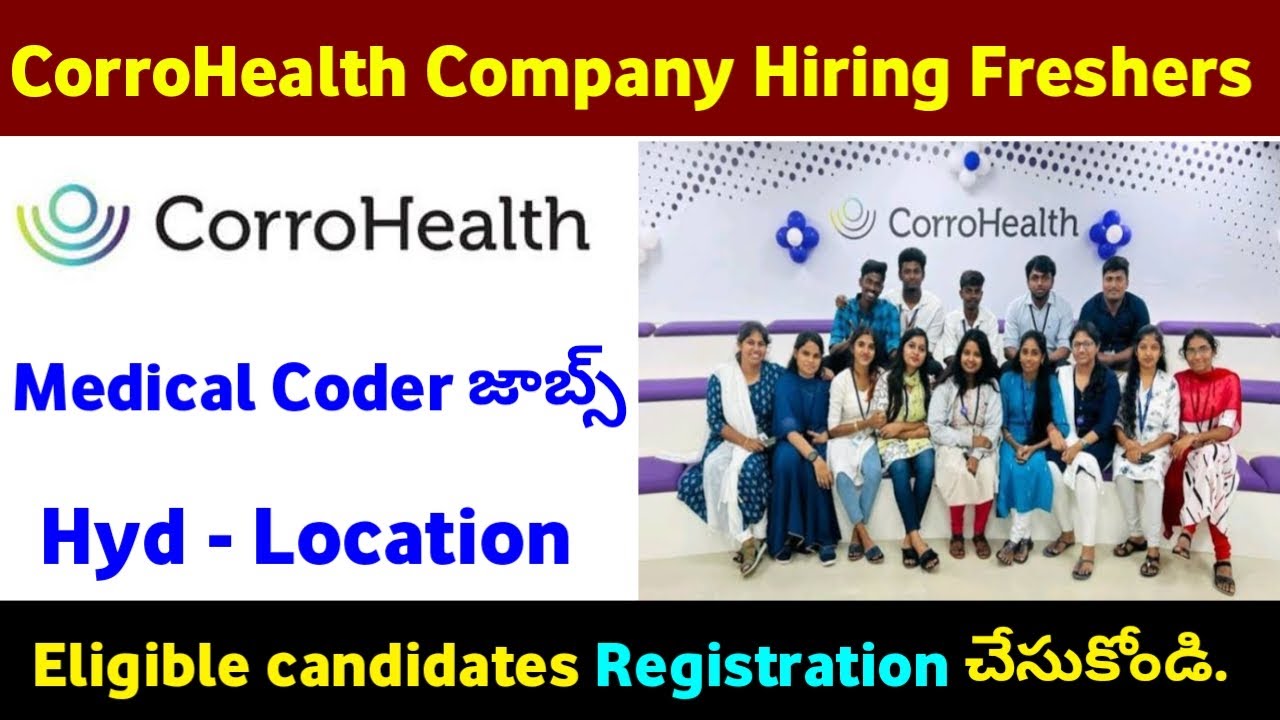 CorroHealth Company Hiring Freshers | Medical Coder Jobs Telugu ...