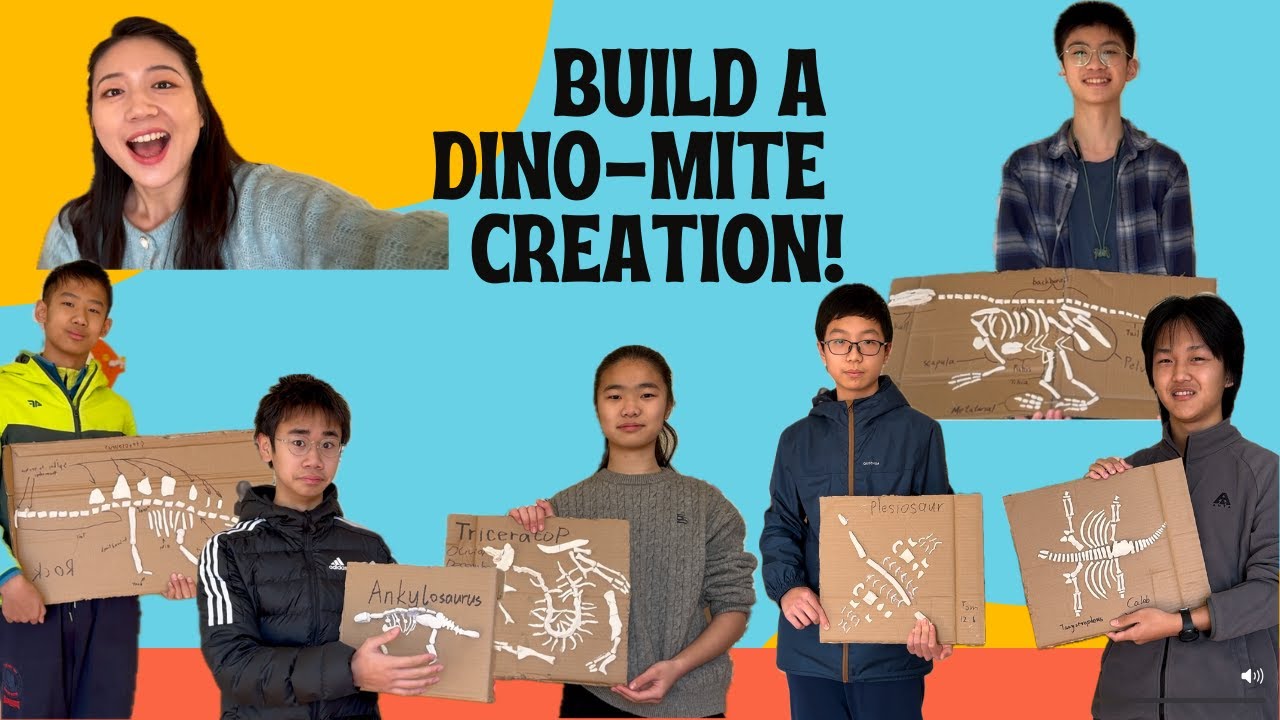 Dino-Mite Creations: Our Epic Dinosaur Skeleton Project! - YouTube