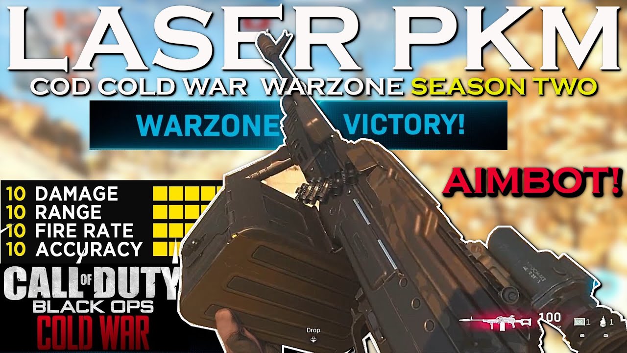 The PKM is like a "LASER" in COLD WAR WARZONE SEASON 2. ( PKM Class ...