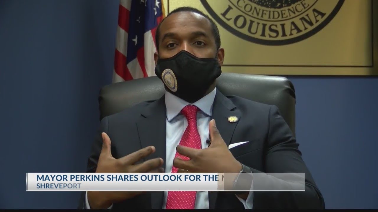 Shreveport Mayor Adrian Perkins shares economic outlook for 2021 - YouTube