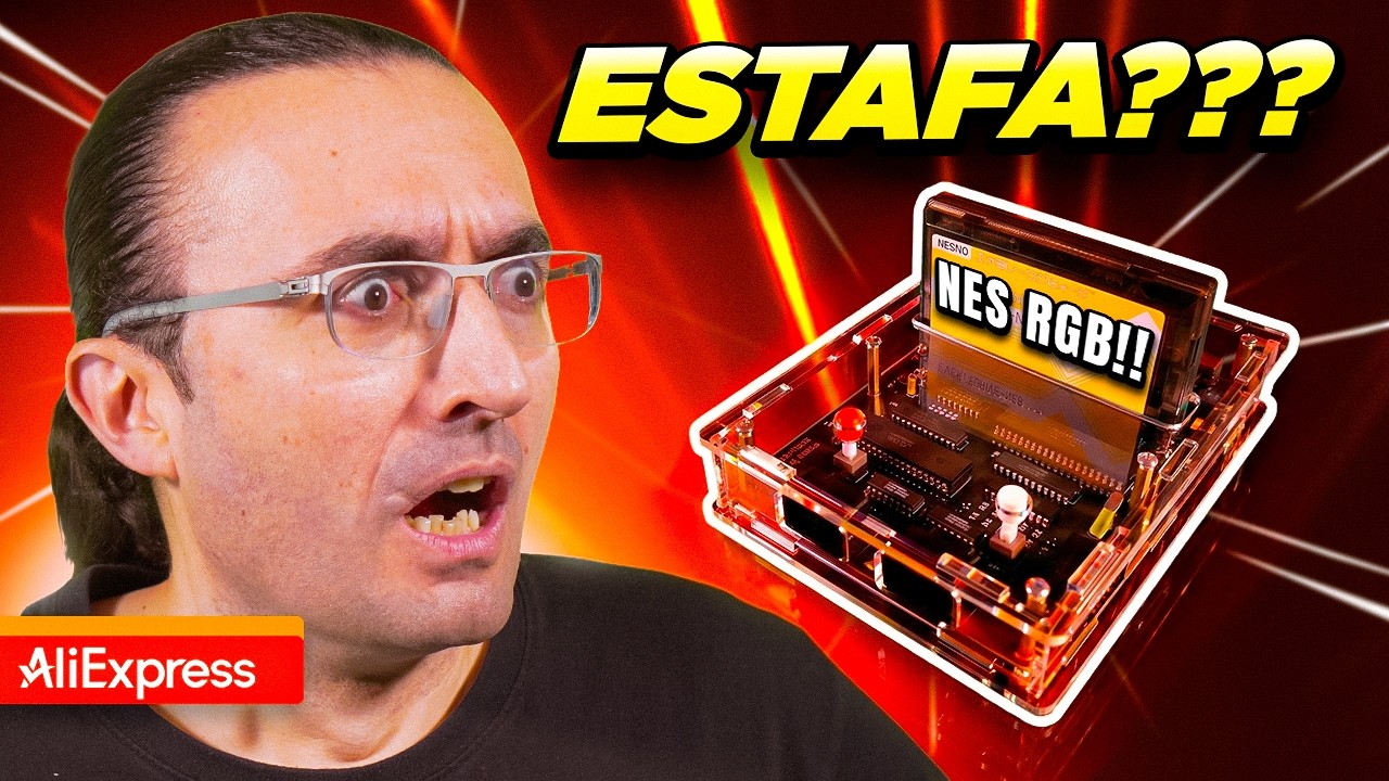 COMPRE la "NINTENDO NES" RGB de aliexpress ¿ es estafa ? - YouTube