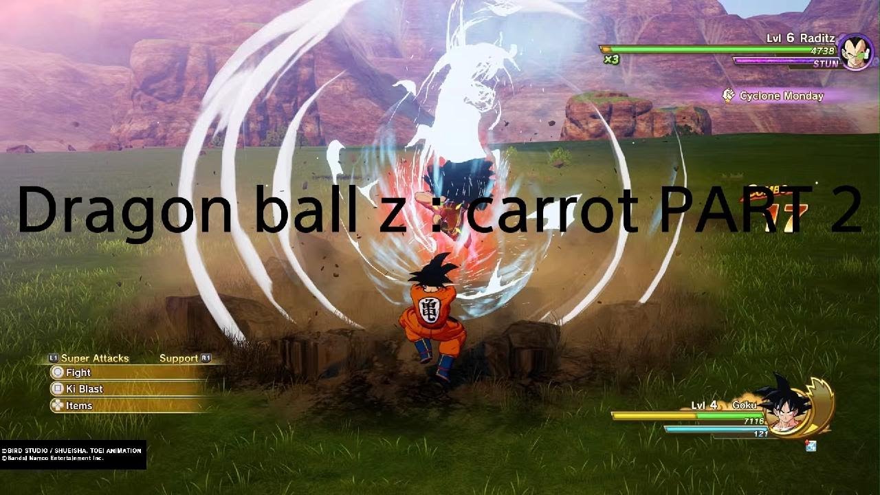 DRAGON BALL Z: CARROT PART 2 - YouTube