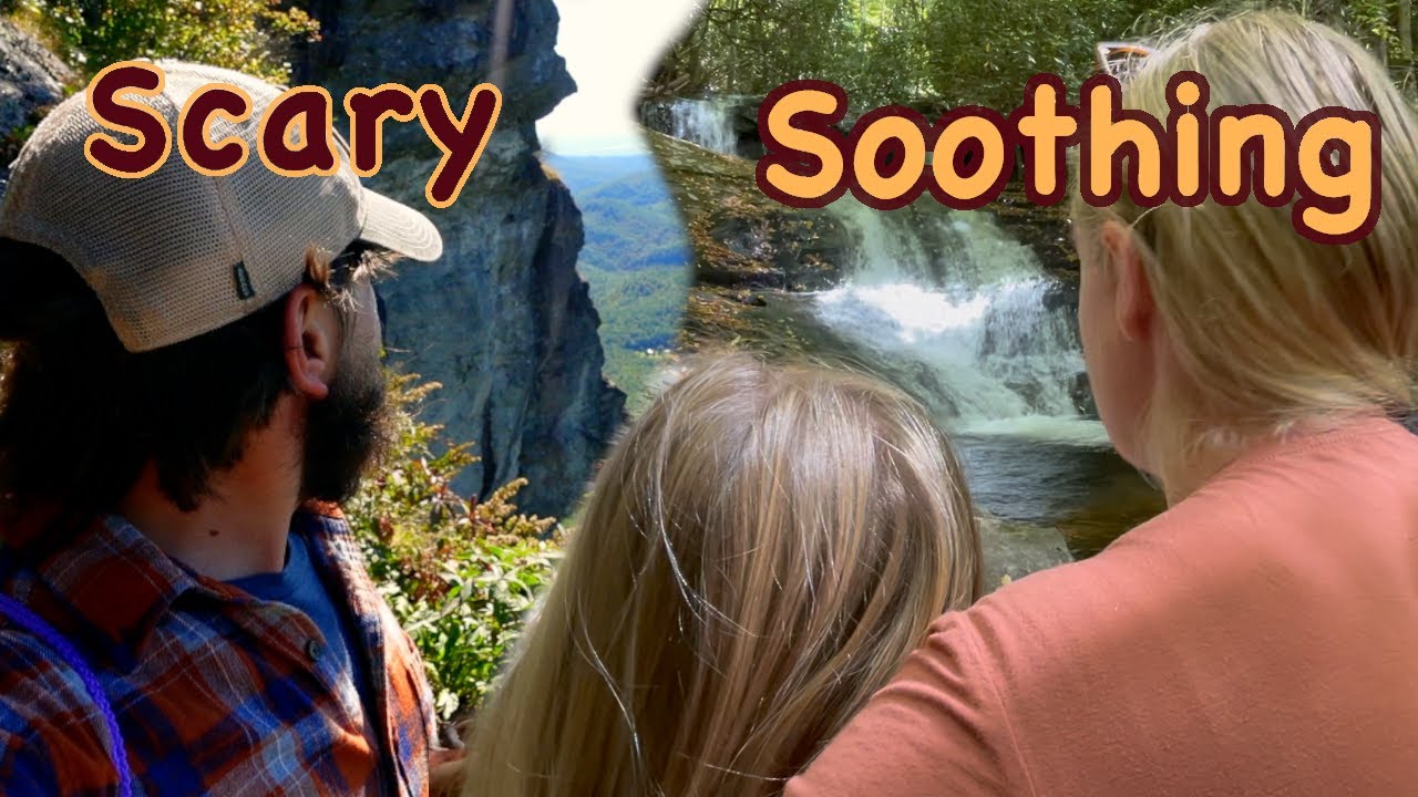 Scary Cliffs but Soothing Waterfalls in North Carolina | White Side ...