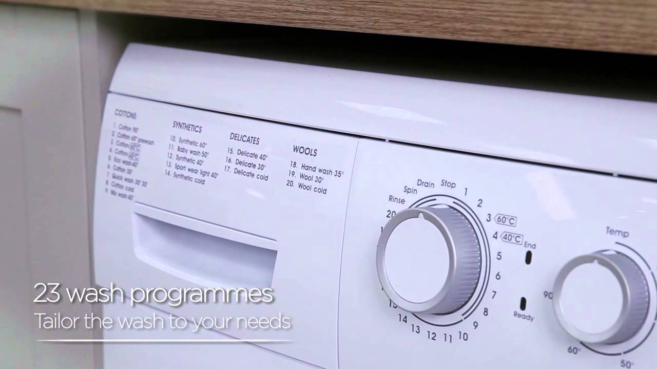 Russell Hobbs Washing Machine - RHWM61200W - YouTube