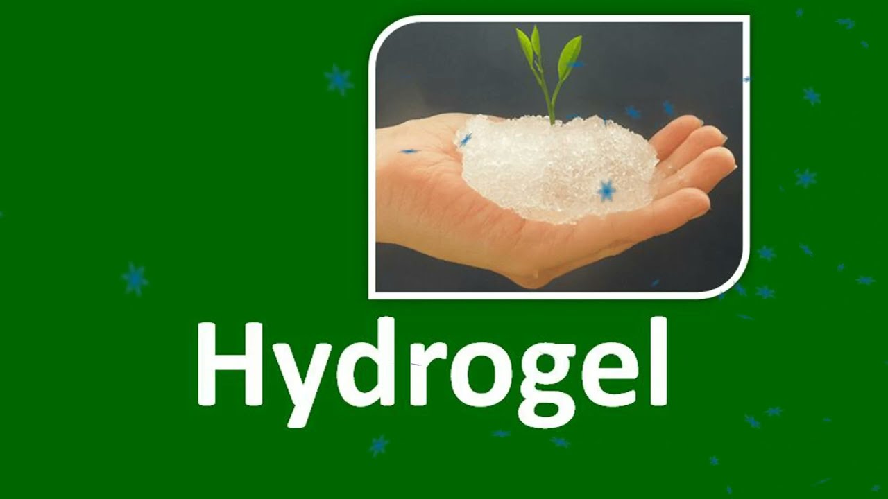 water absorbing gel - YouTube