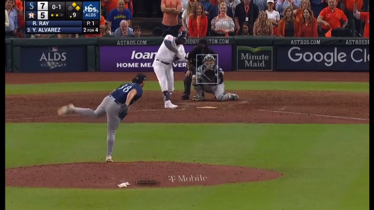 Yordan Alvarez’s 3 run walk off homer - YouTube