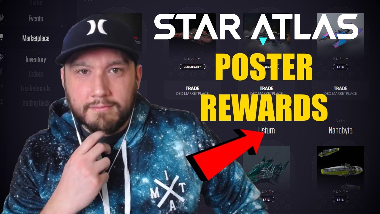 STAR ATLAS Poster Rewards Have Dropped!! - YouTube