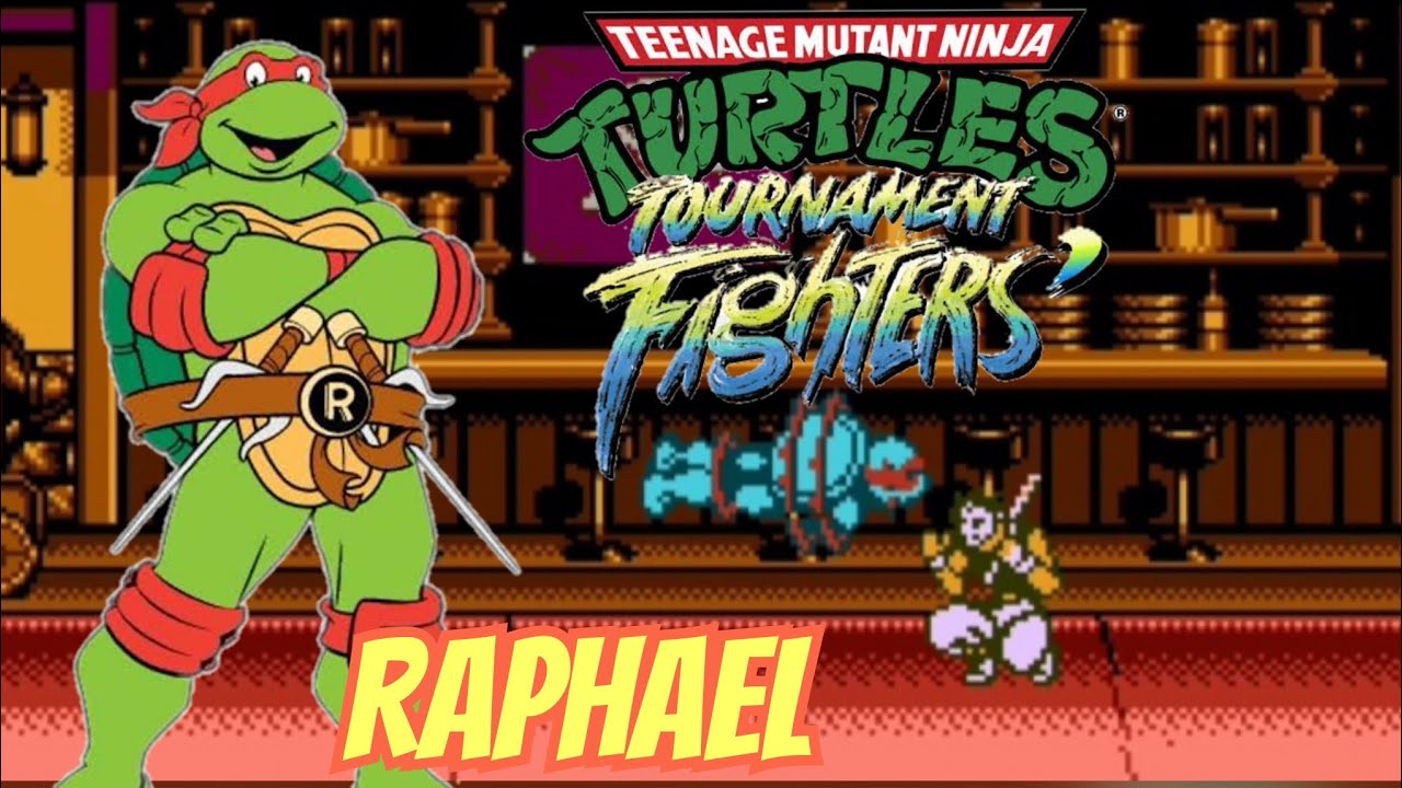 RAPHAEL - TMNT TOURNAMENT FIGHTERS // FIGHTING VIDEO GAME //BY KONAMI ...
