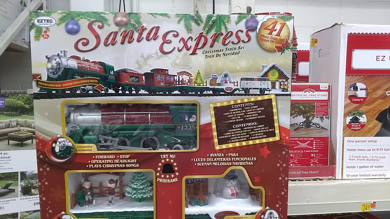 Santa Express Christmas Train Toy at Jesup, GA Walmart! 10/22/20 🎅 ...