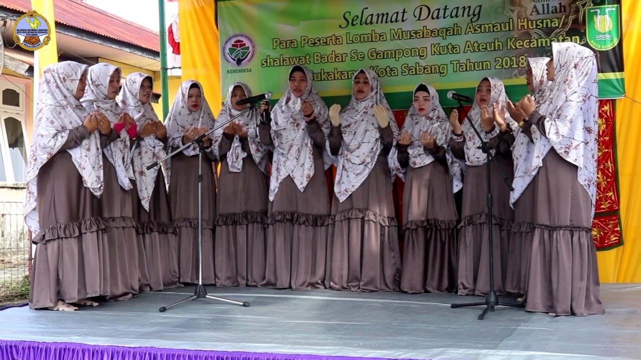 Juara 1 lomba Musabaqah Asmaul Husna & Shalawat badar Se Gampong Kuta ...