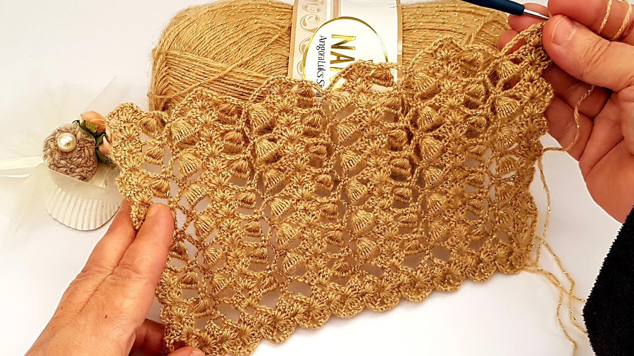Wow💯 You won't believe this model is! 1 row! crochet simple and ...