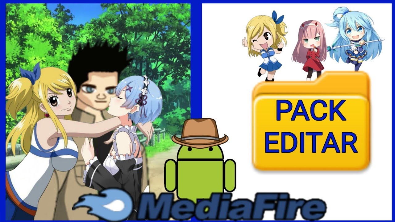 pack de renders de anime pack de waifus 7w7 para editar 😅 - YouTube