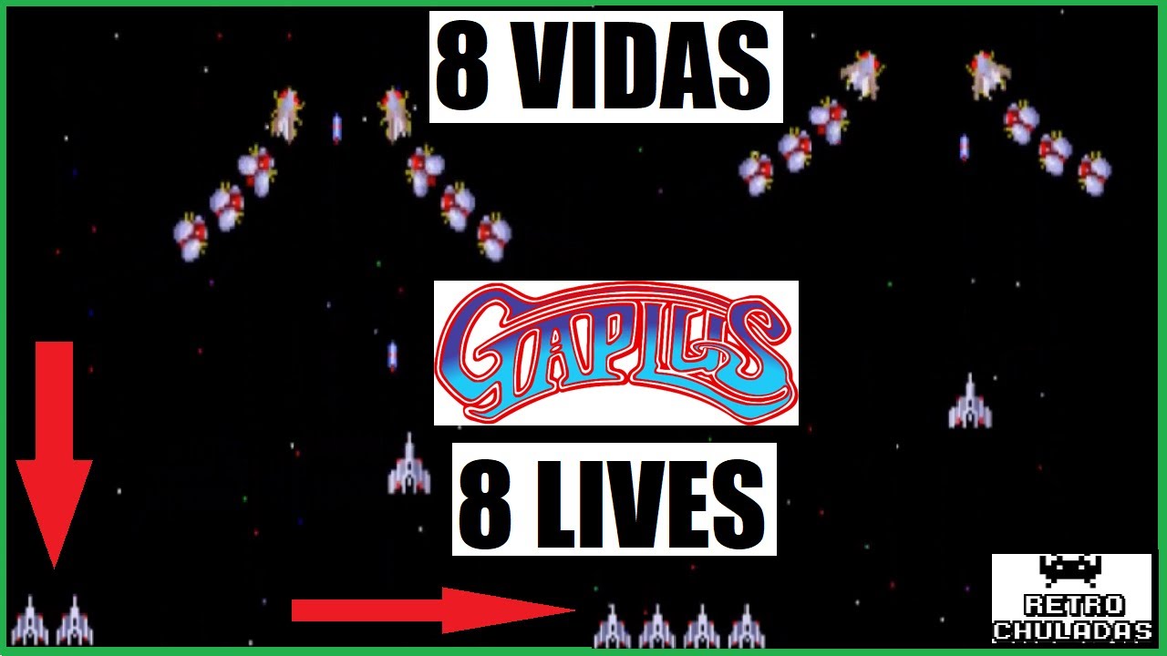 Gaplus 🚀 Como tener 8 Vidas 🎁 Truco Arcade - YouTube