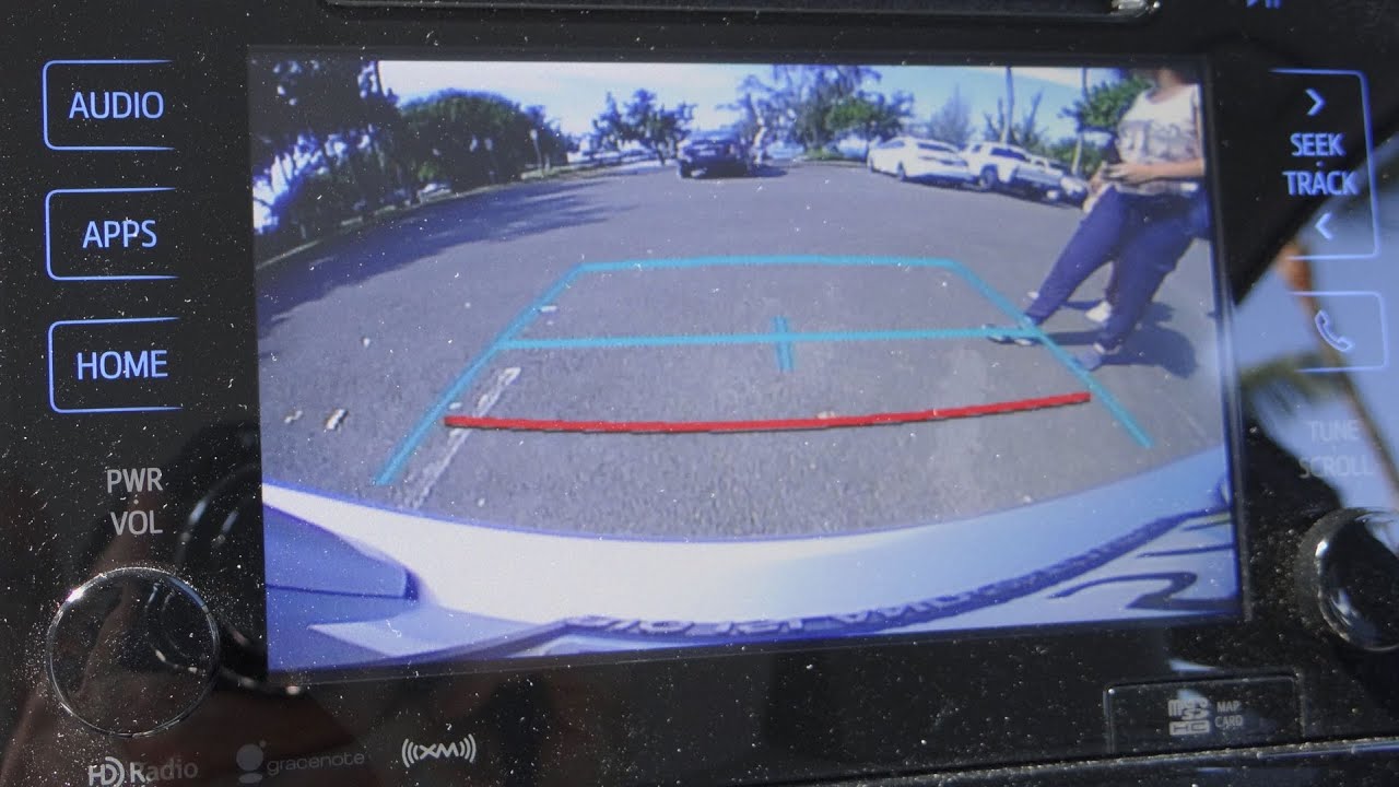 2016 Prius Visibility and Back Up Camera - YouTube