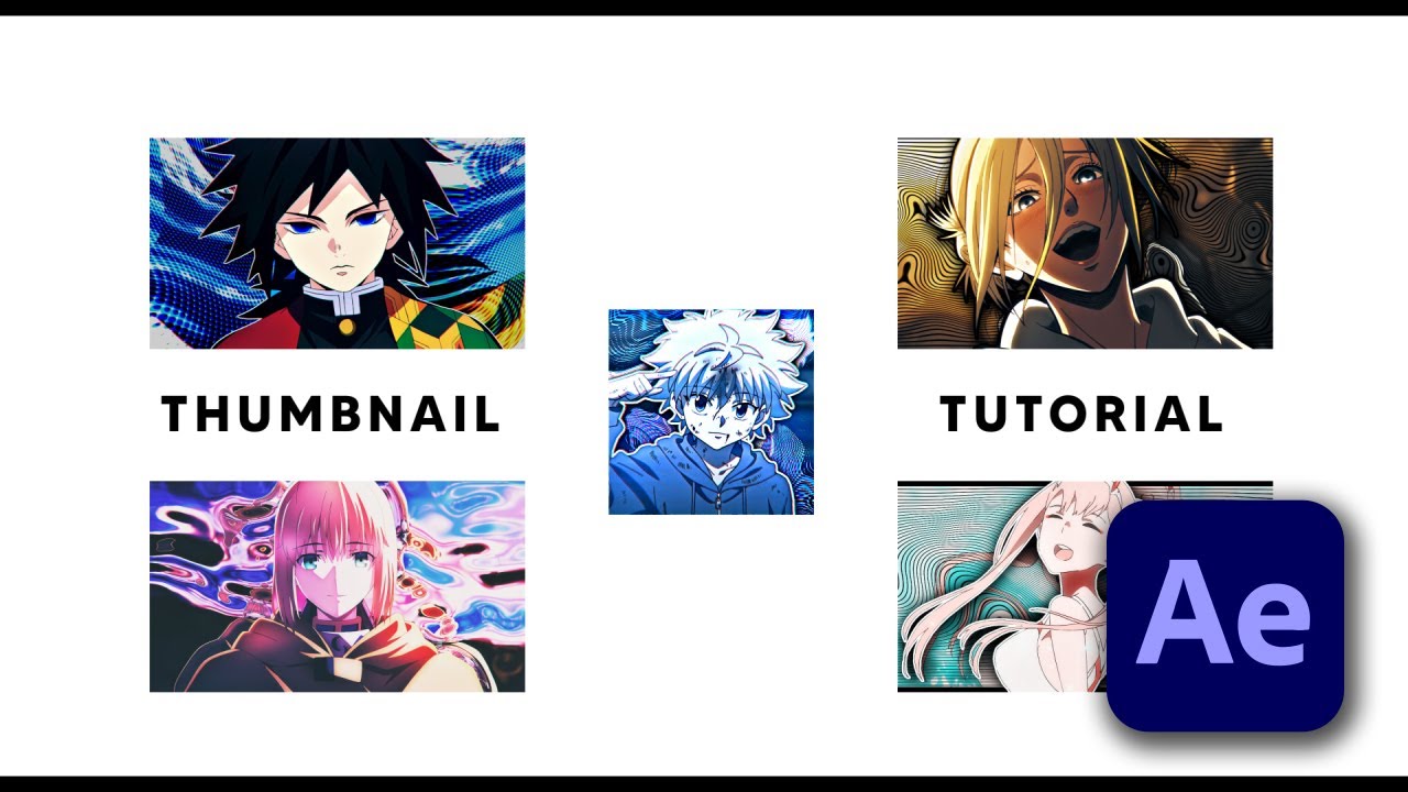 How I Make My Thumbnails | AFTER EFFECTS Tutorial - YouTube