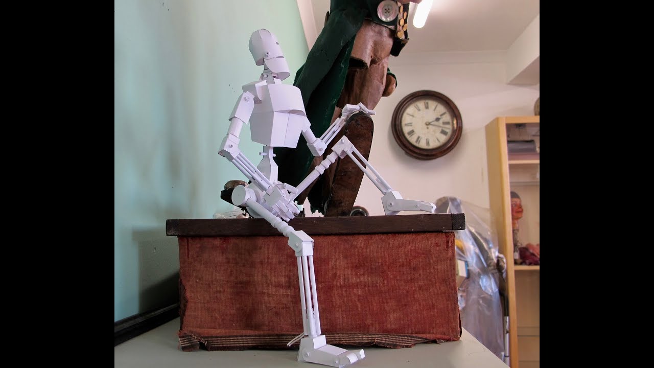 Robot Arrives by Air Mail - YouTube