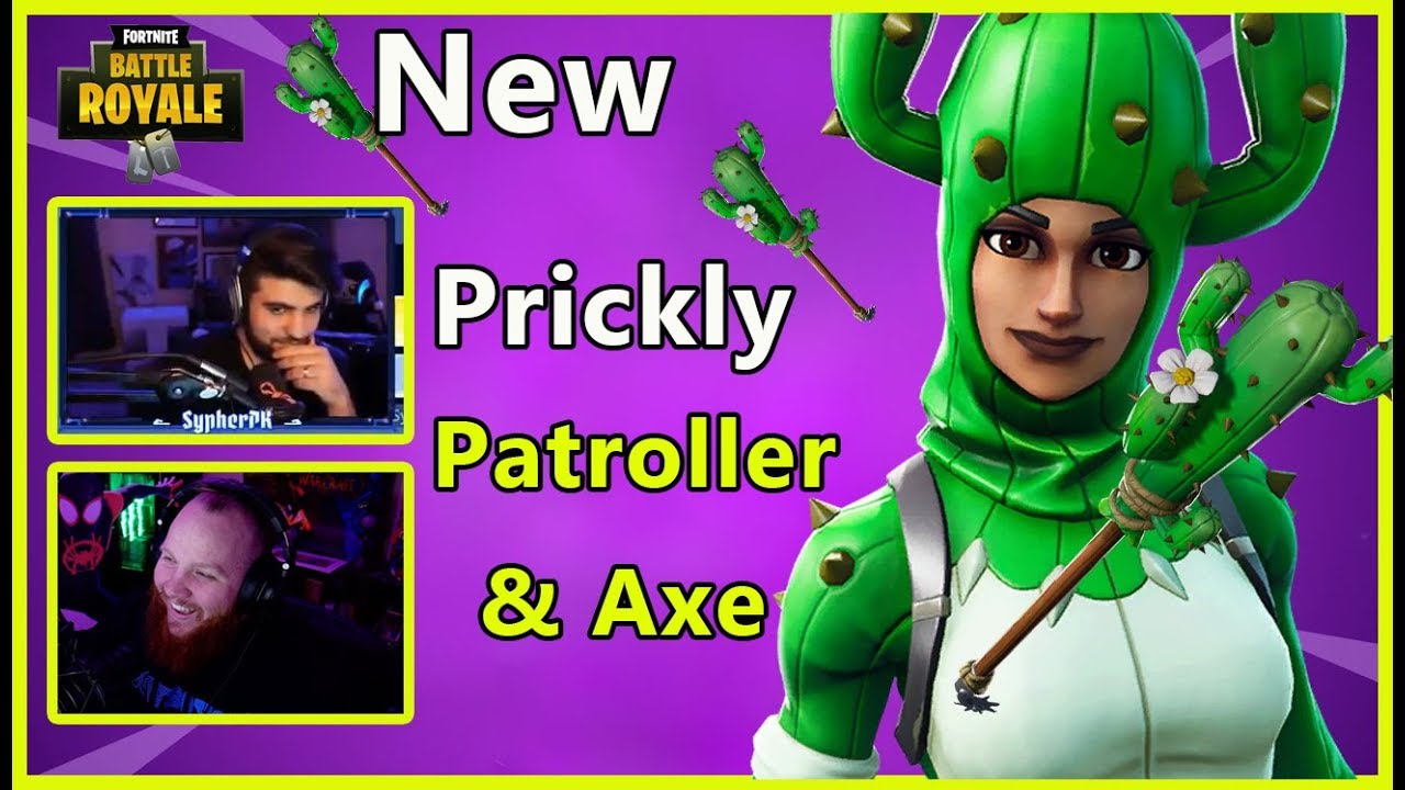 PRICKLY PATROLLER FORTNITE - NEW PRICKLY PATROLLER AND PRICKLY AXE ...