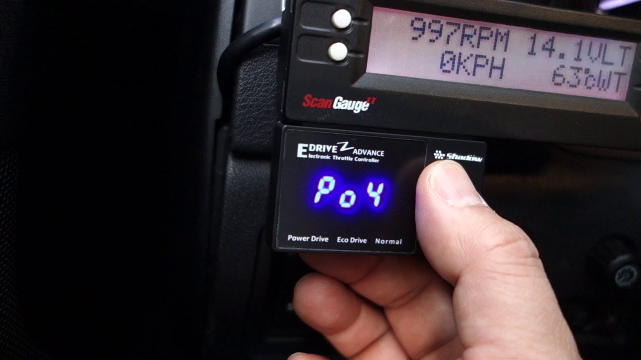 Shadow E Drive Advance Electronic Throttle Controller - YouTube