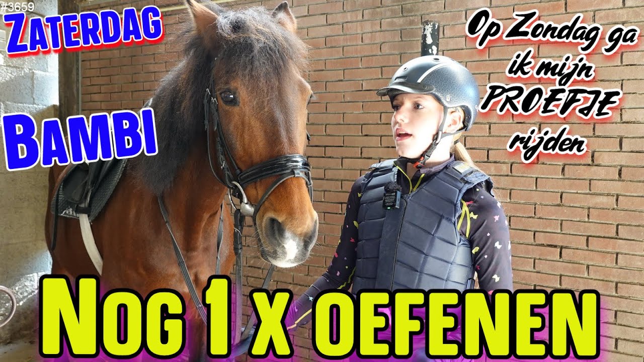 Mijn LAATSTE OEFEN KANS voor PROEFJE Dag! Gaat het mij LUKKEN om de ...