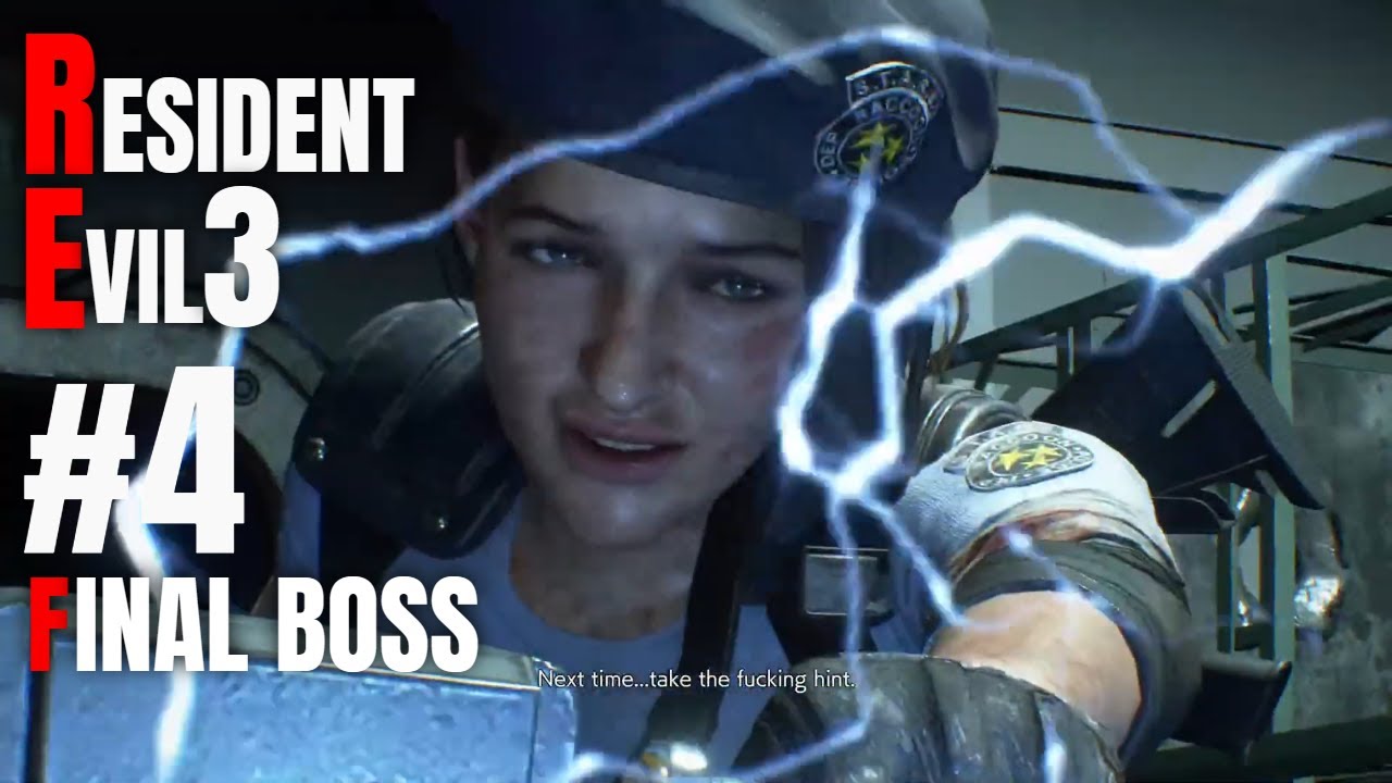 Final boss | Resident Evil 3 Remake | PlayStation Direct Stream | 生化危机 ...