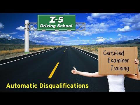 Certified Examiner Training Refresher - Automatic Disqualifications ...