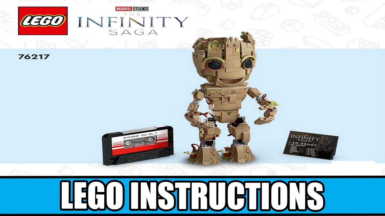 LEGO Instructions | Marvel | 76217 | I am Groot - YouTube