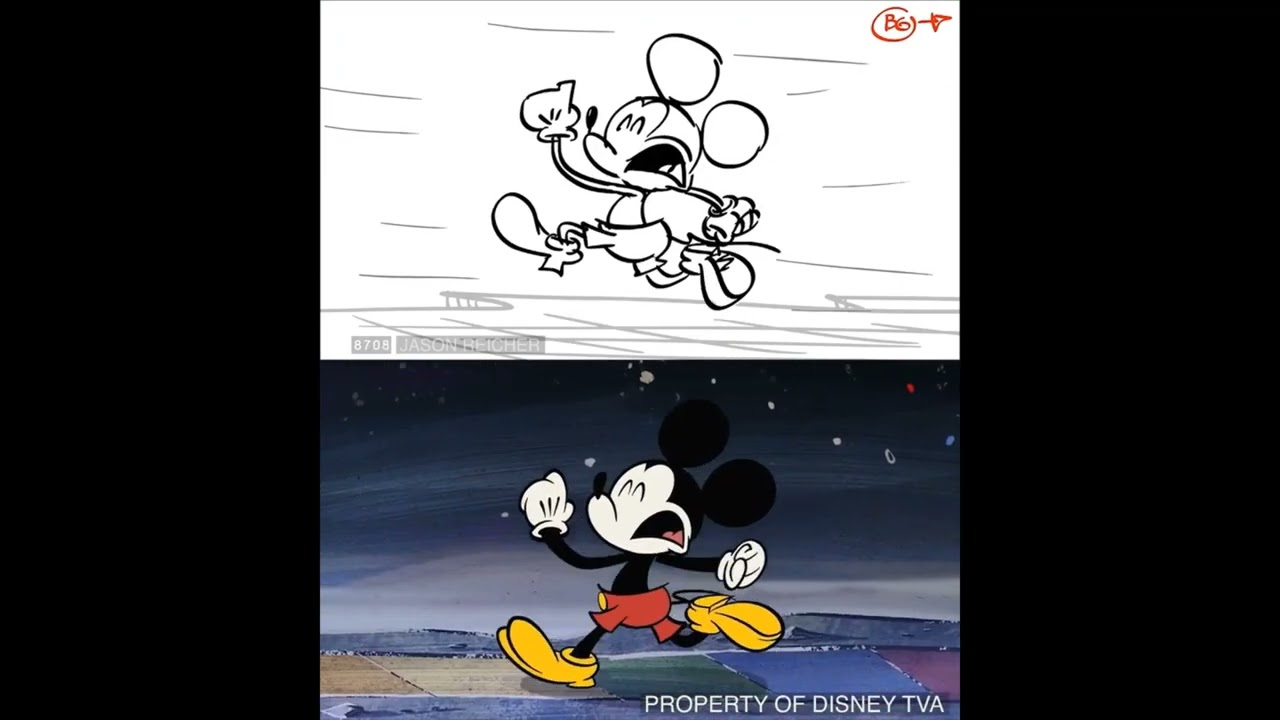 Mickey Mouse Storyboards - Game Night and The Big Good Wolf - Jason ...