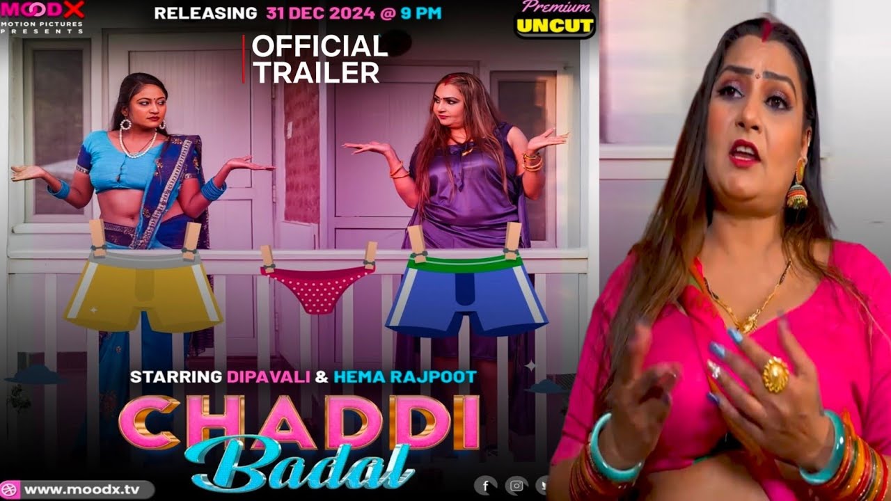 Chaddi Badal | Official Trailer | Moodx Ott App | Hema Rajpoot Upcoming ...