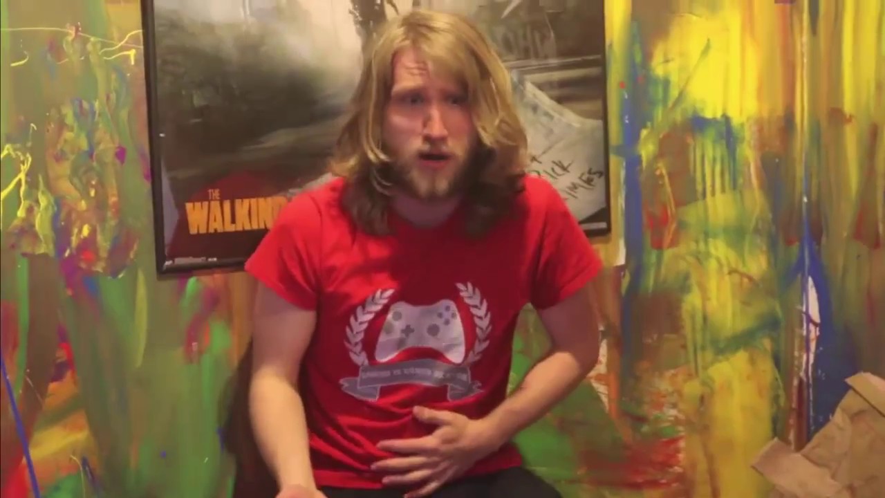 Psycho Dad Demolishes Gaming Room (Clean) - YouTube