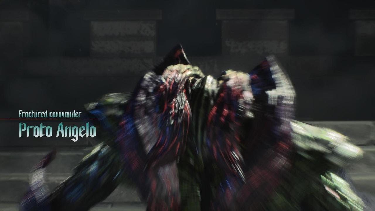 Devil May Cry 5 Special Edition Fight Fractured Commander Proto Angelo ...