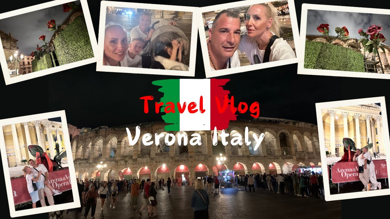 Verona Travel Vlog 1 #verona #tour #vlog #roadtrip #italy #family # ...