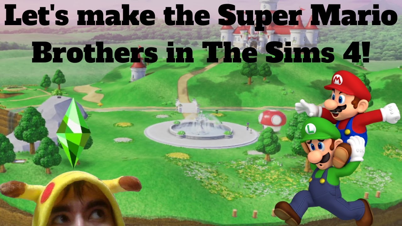 Let's Create A Sim in The Sims 4 #2: Super Mario Bros - YouTube