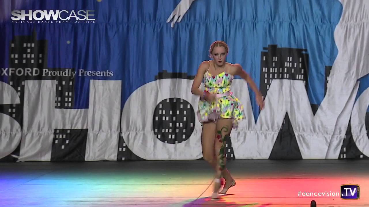 Showcase National Dance Championships 2016 - Dancer of the Year - YouTube