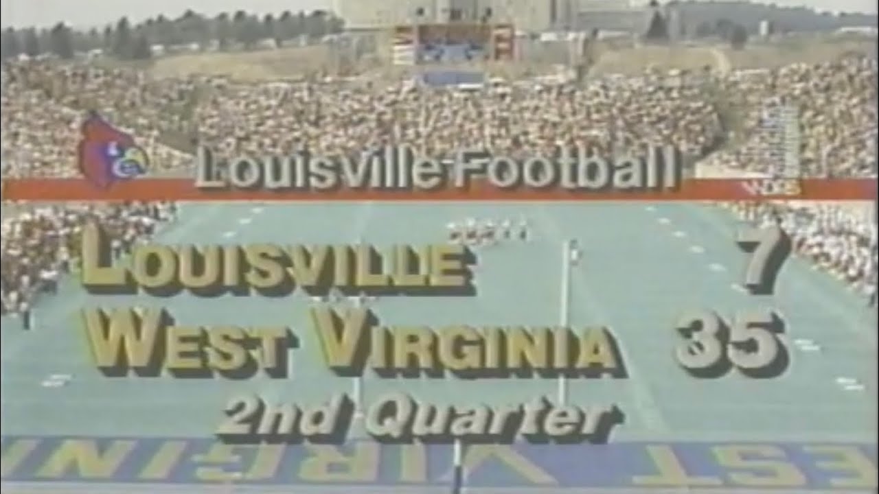 Sept 1985 Louisville Cardinals at West Virginia Football on WDRB FOX 41 ...