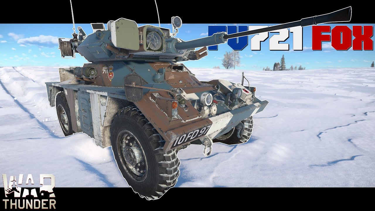 Schleudertrauma frei Haus | FV721 FOX | War Thunder - YouTube